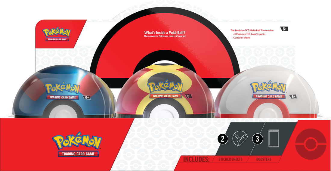 Pokémon TCG: 2024 Q3 Poké Ball Tins (Single tin) – Galactic Trading Post